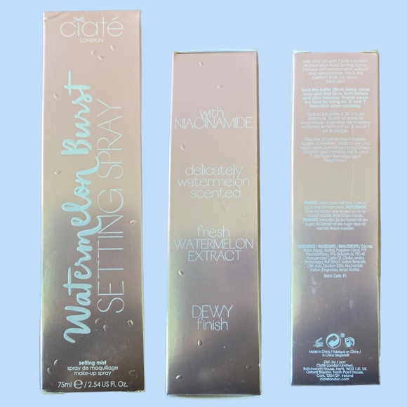 Ciate | Makeup | Watermelon Burst Setting Spray | Poshmark